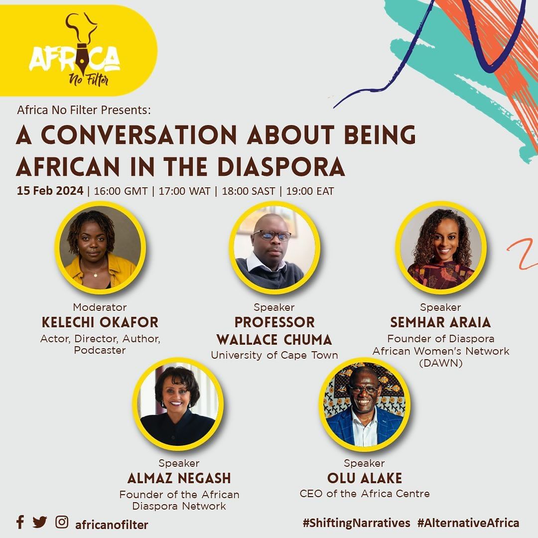 Africa No Filter Presents: A Conversation About Being African in the ...